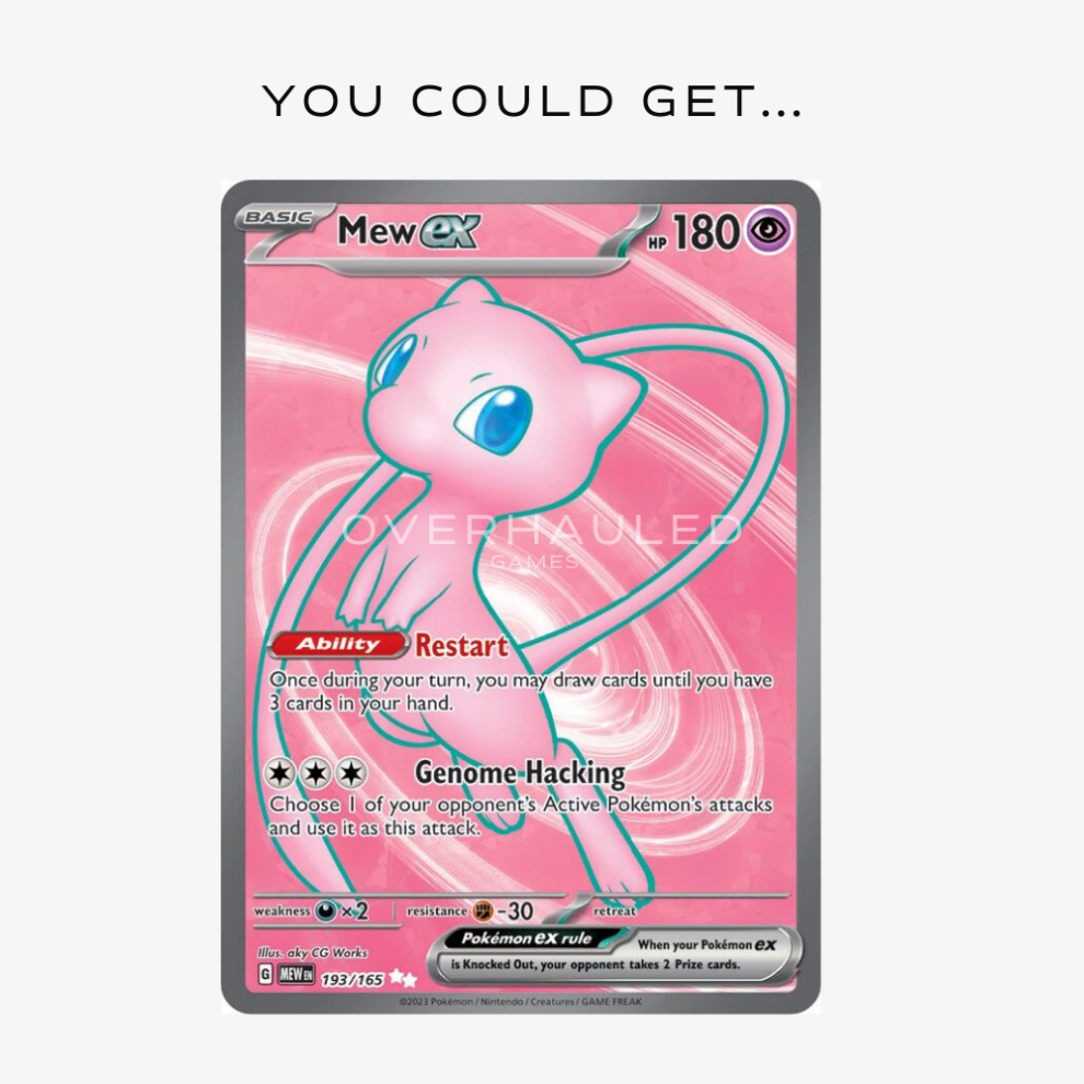 Pokemon 151 Collection – Booster Bundle - OVERHAULED Games TCG