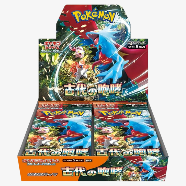 Pokemon – Ancient Roar – SV4k – Booster Box – Japanese - OVERHAULED ...