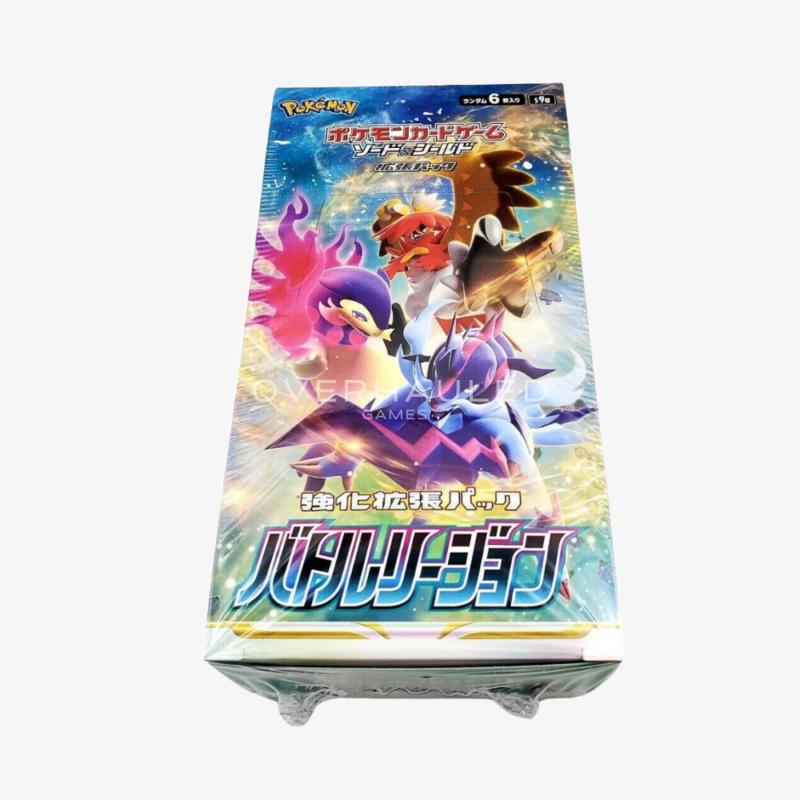 Pokemon – Battle Region – S9a – Booster Box – Japanese - OVERHAULED ...