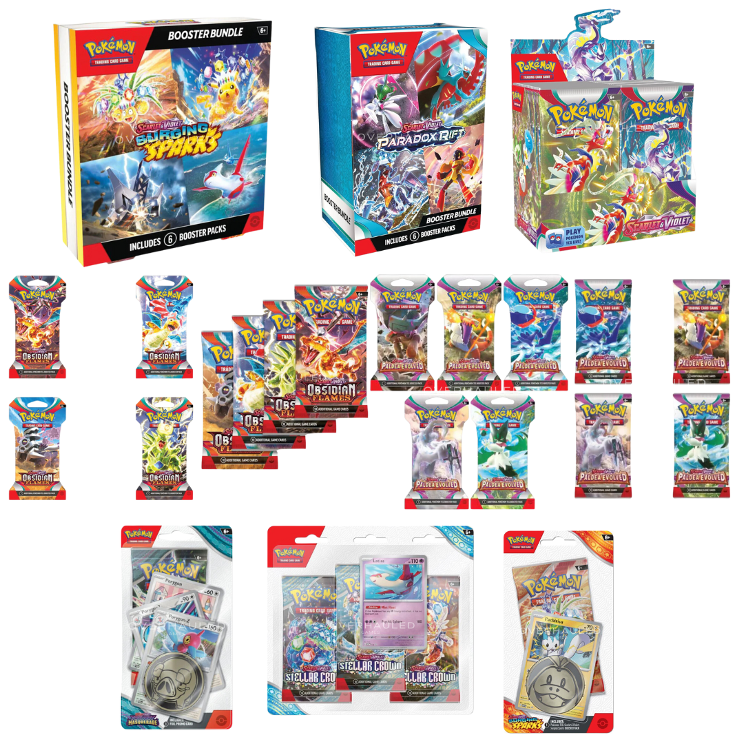 Pokemon Blister Packs | Rare Cards & Bulk Discounts Australia