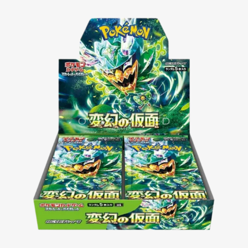 Japanese Pokemon Booster Boxes | Overhauled Games