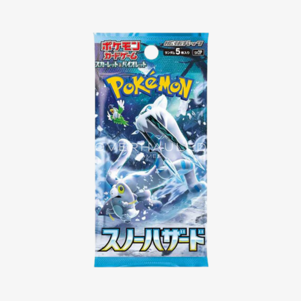 Pokemon – Snow Hazard – SV2P – Booster Pack – Japanese - OVERHAULED ...
