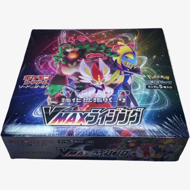 Pokemon – Vmax Rising – S1A – Booster Box – Japanese - OVERHAULED Games TCG