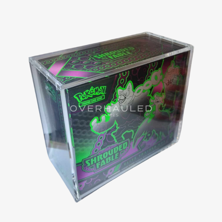 Buy Premium Acrylic Display Cases for TCG | Overhauled Games