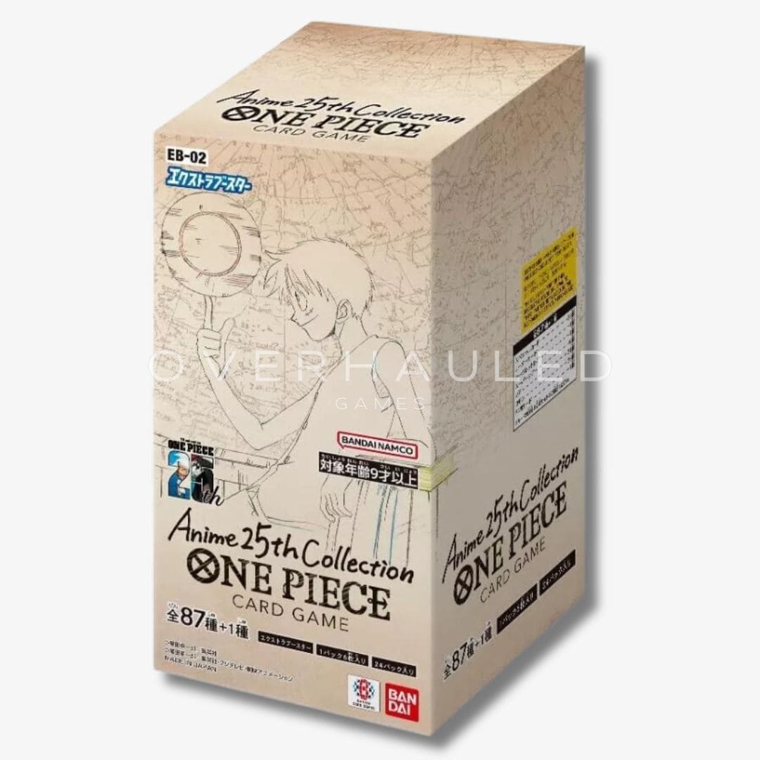 One Piece – EB-02 – Extra Booster Anime 25th Collection – Booster Box ...