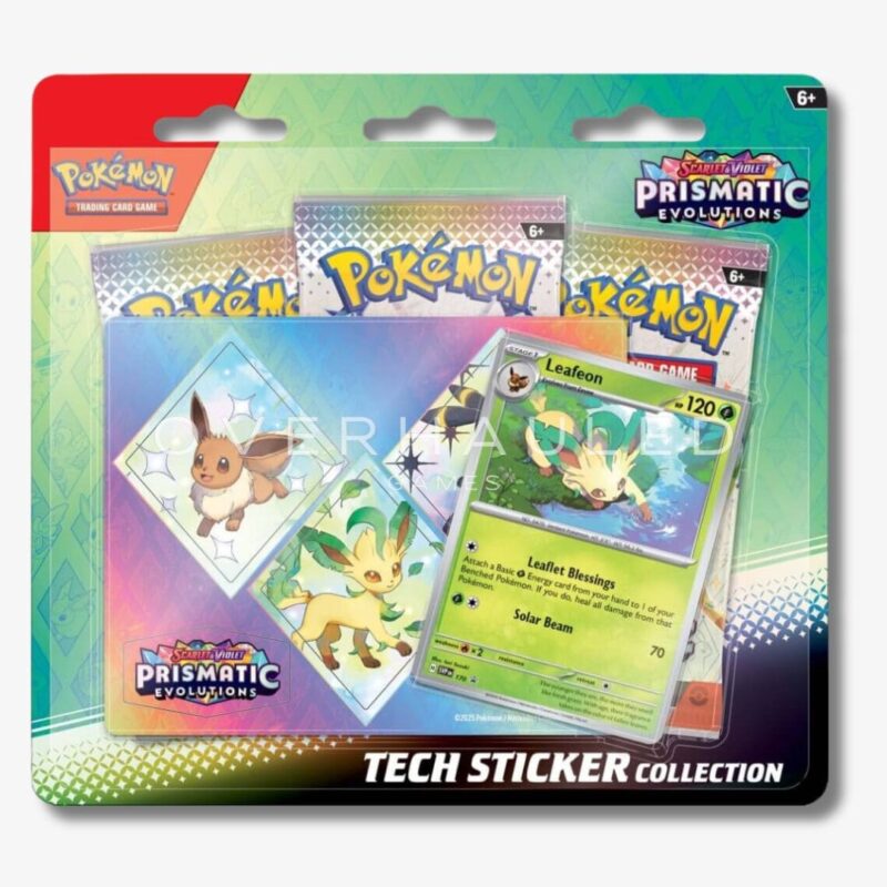 Pokemon TCG Scarlet & Violet 8.5 Tech Sticker Collection - OVERHAULED ...