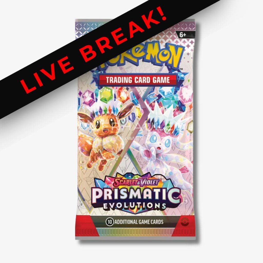 [Live Break] Prismatic Evolutions Booster Pack - OVERHAULED Games TCG