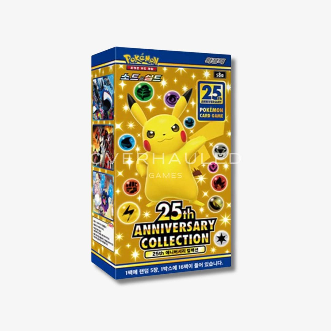 Korean Pokemon – 25th Anniversary Collection - OVERHAULED Games TCG