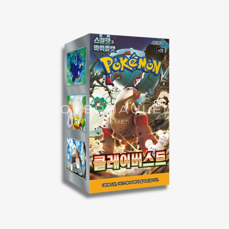 Pokemon – Clay Burst – Korean Booster Box - OVERHAULED Games TCG