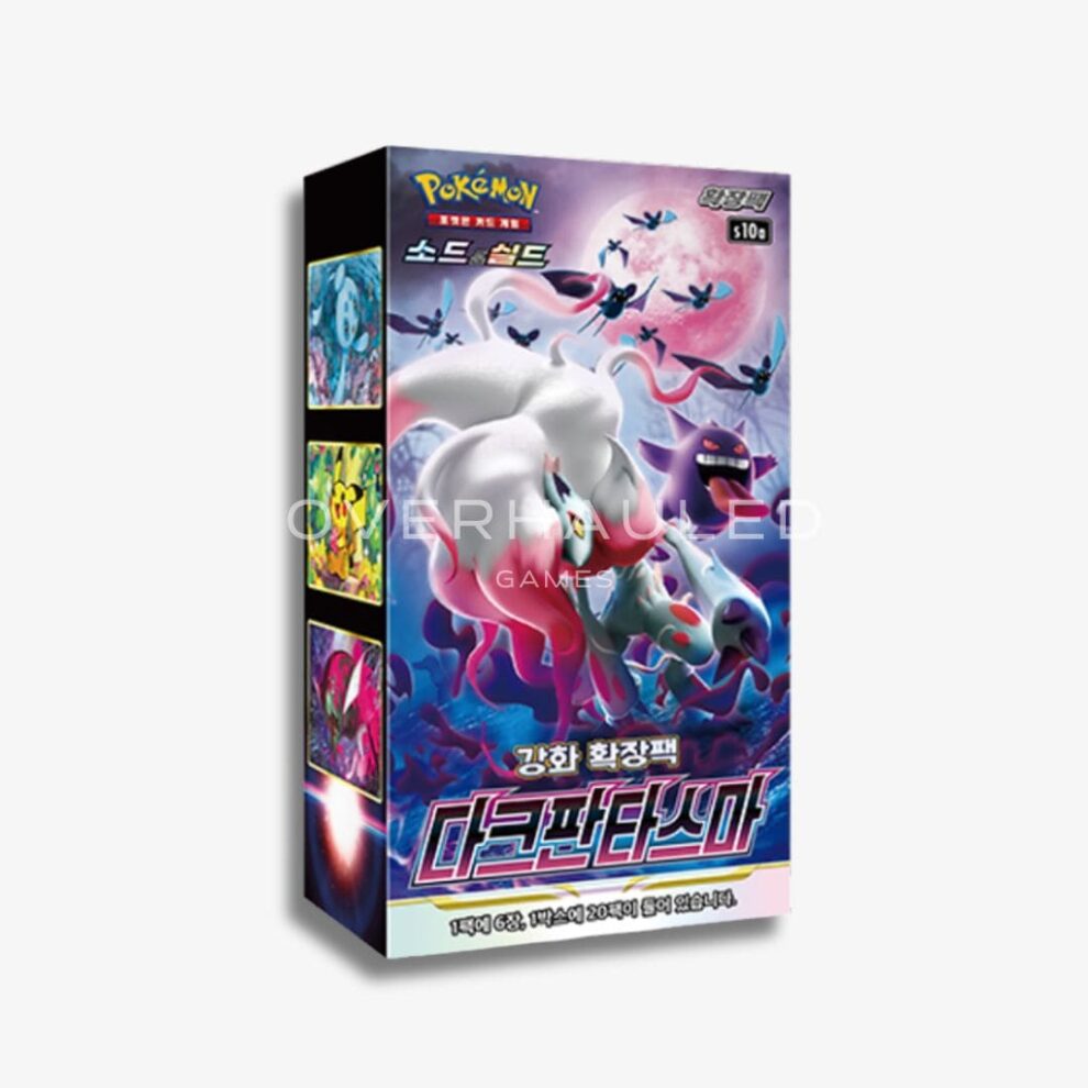 Pokemon – Dark Phantasma – Korean Booster Box - OVERHAULED Games TCG