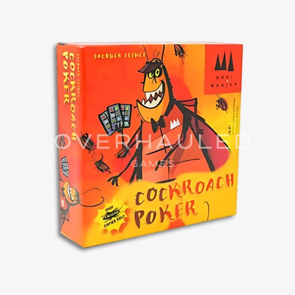 Cockroach Poker – Card Game - OVERHAULED Games TCG