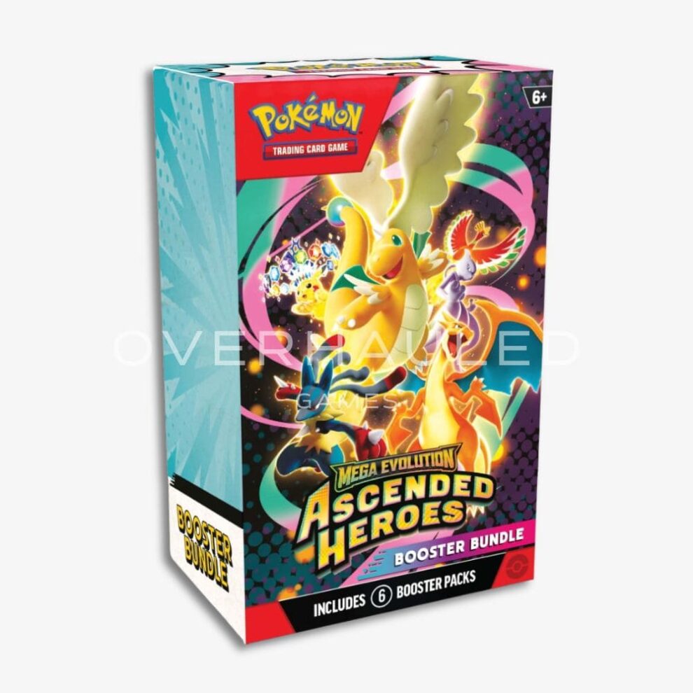 Pokemon TCG: Mega Evolution – Ascended Heroes Booster Bundle ...