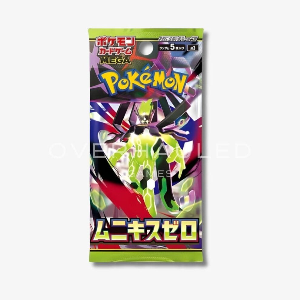 Pokemon – Mega Munikis Zero – M3 – Booster Box – Japanese - OVERHAULED ...