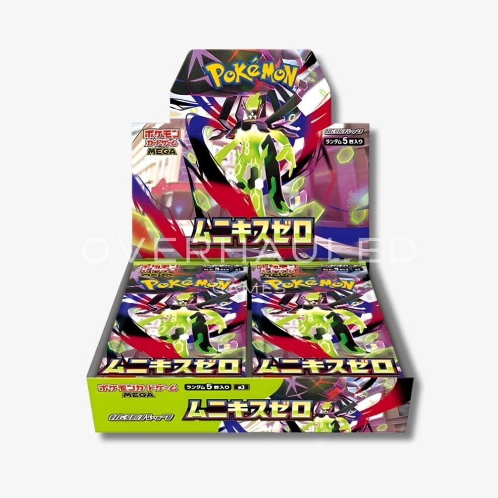 Pokemon – Mega Munikis Zero – M3 – Booster Box – Japanese - OVERHAULED ...