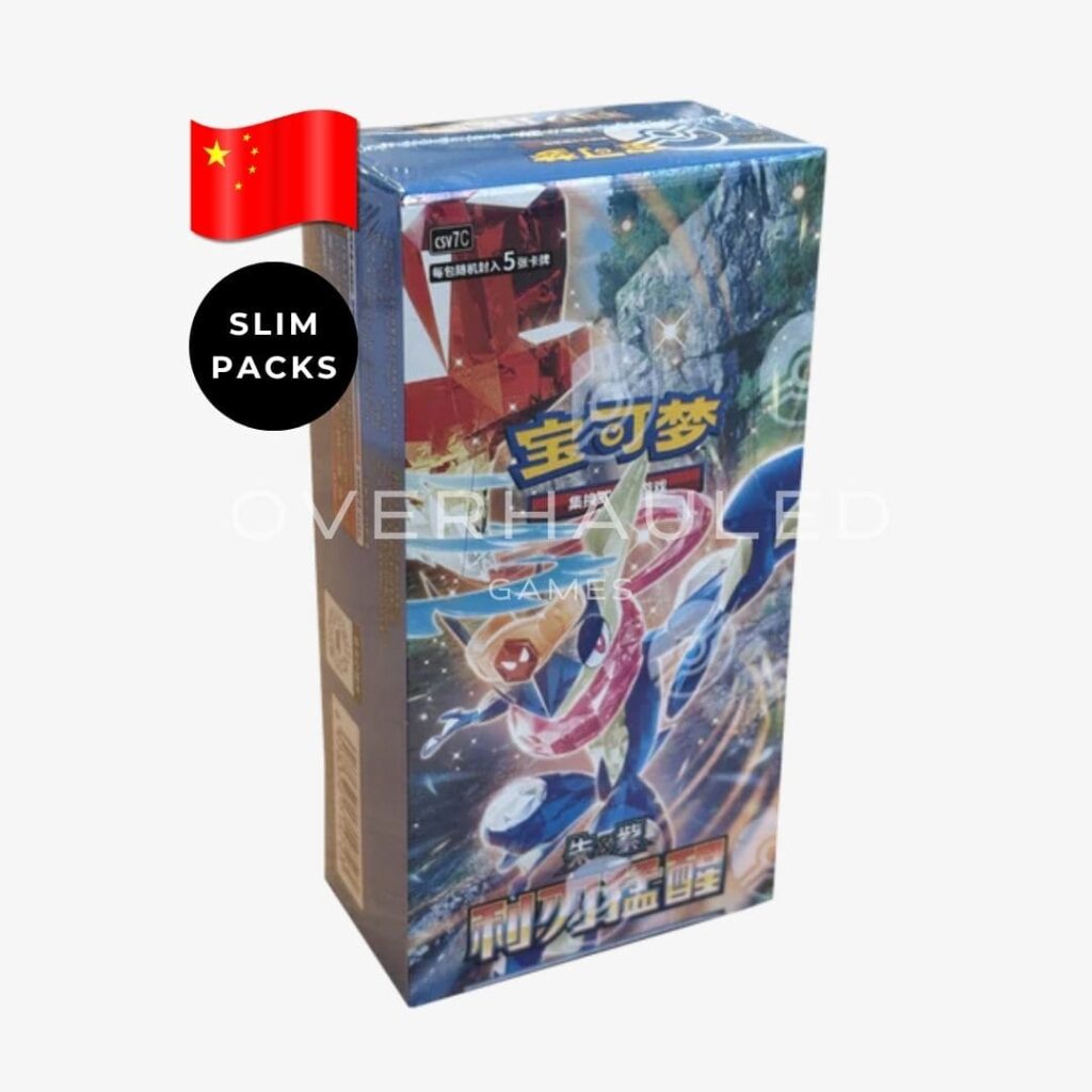 Pokemon TCG: Blade Awakening – CSV7C Slim Booster Box – Simplified ...